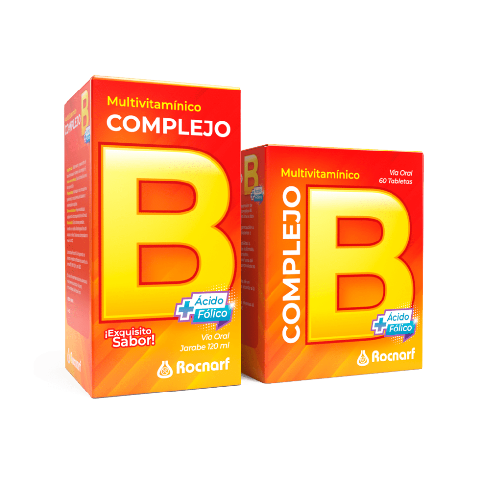 Complejo B | Rocnarf - Calidad y bienestar en cada medicamento