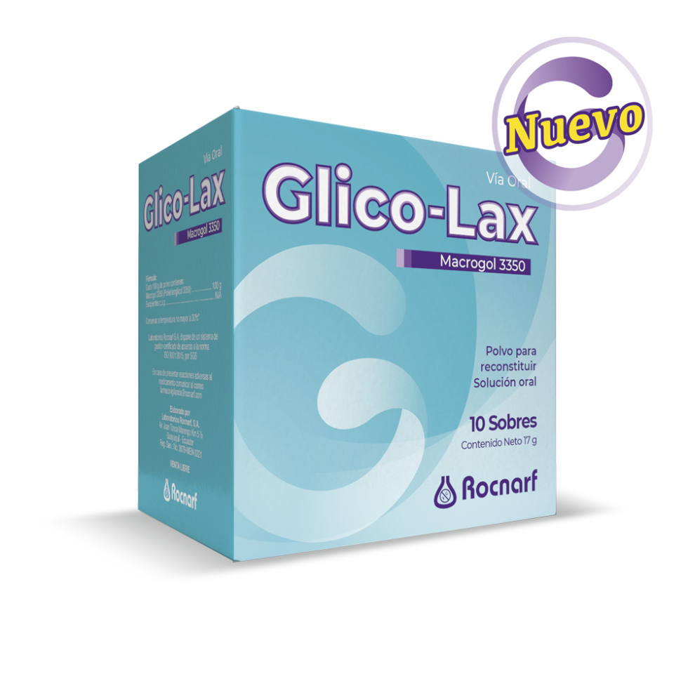 Glicolax | Rocnarf - Calidad y bienestar en cada medicamento